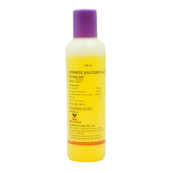 Cetrilak Mild Solution – Antiseptic for Wound Cleansing