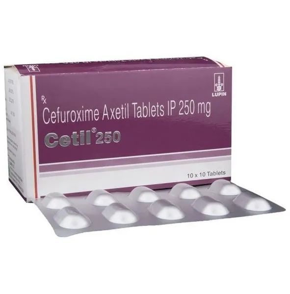 Cetil 250mg Antibiotic Tablets for Bacterial Infections
