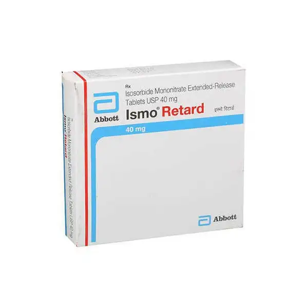 Ismo Retard 40mg Tablet | Blood Pressure Support